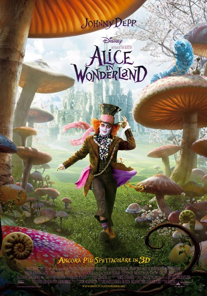Alice in Wonderland: locandina ufficiale italiana | CineZapping
