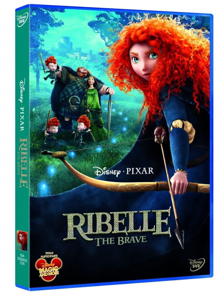 Ribelle – The Brave: il Packshot del DVD