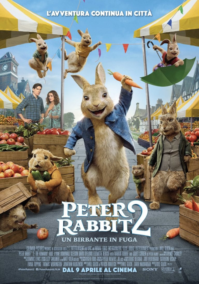 Peter Rabbit 2: Un Birbante In Fuga al cinema dal 9 aprile