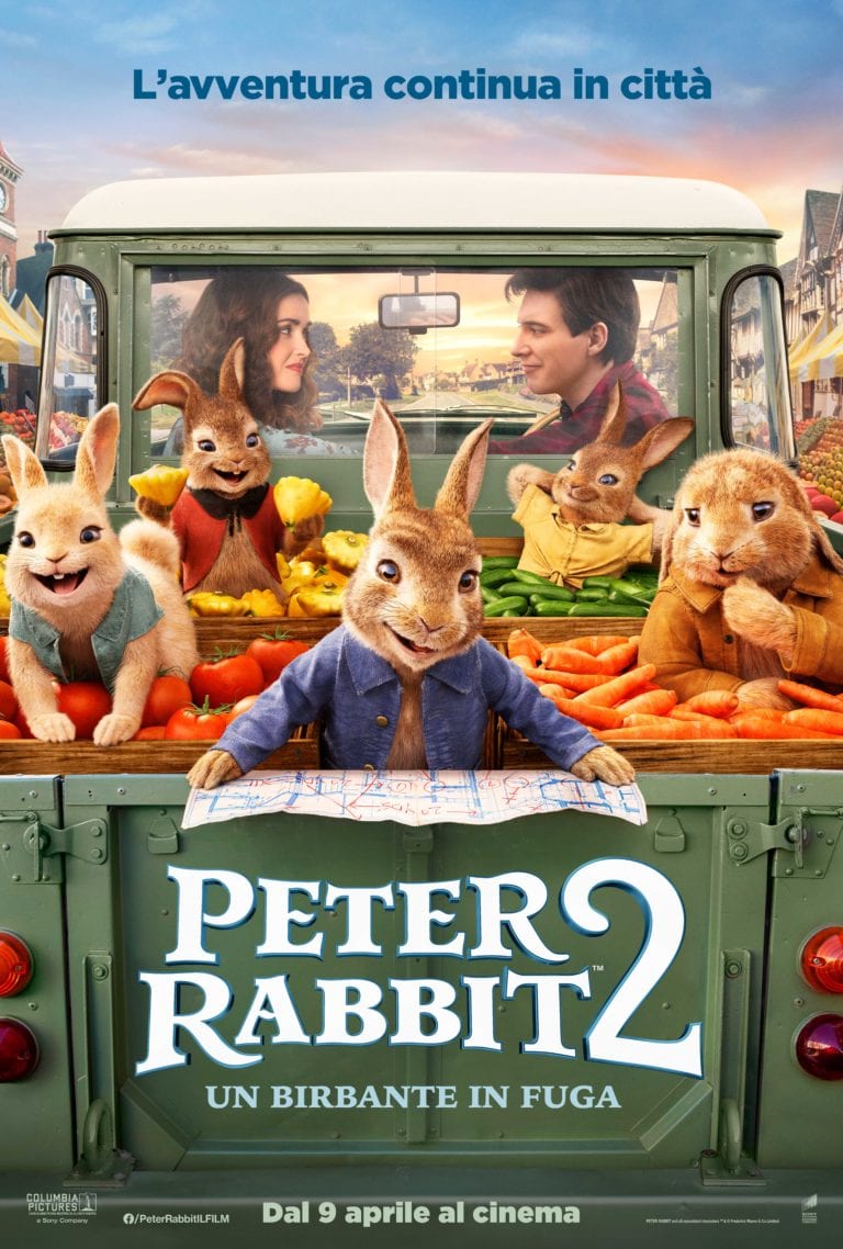 Peter Rabbit 2: Un Birbante In Fuga al cinema dal 9 aprile
